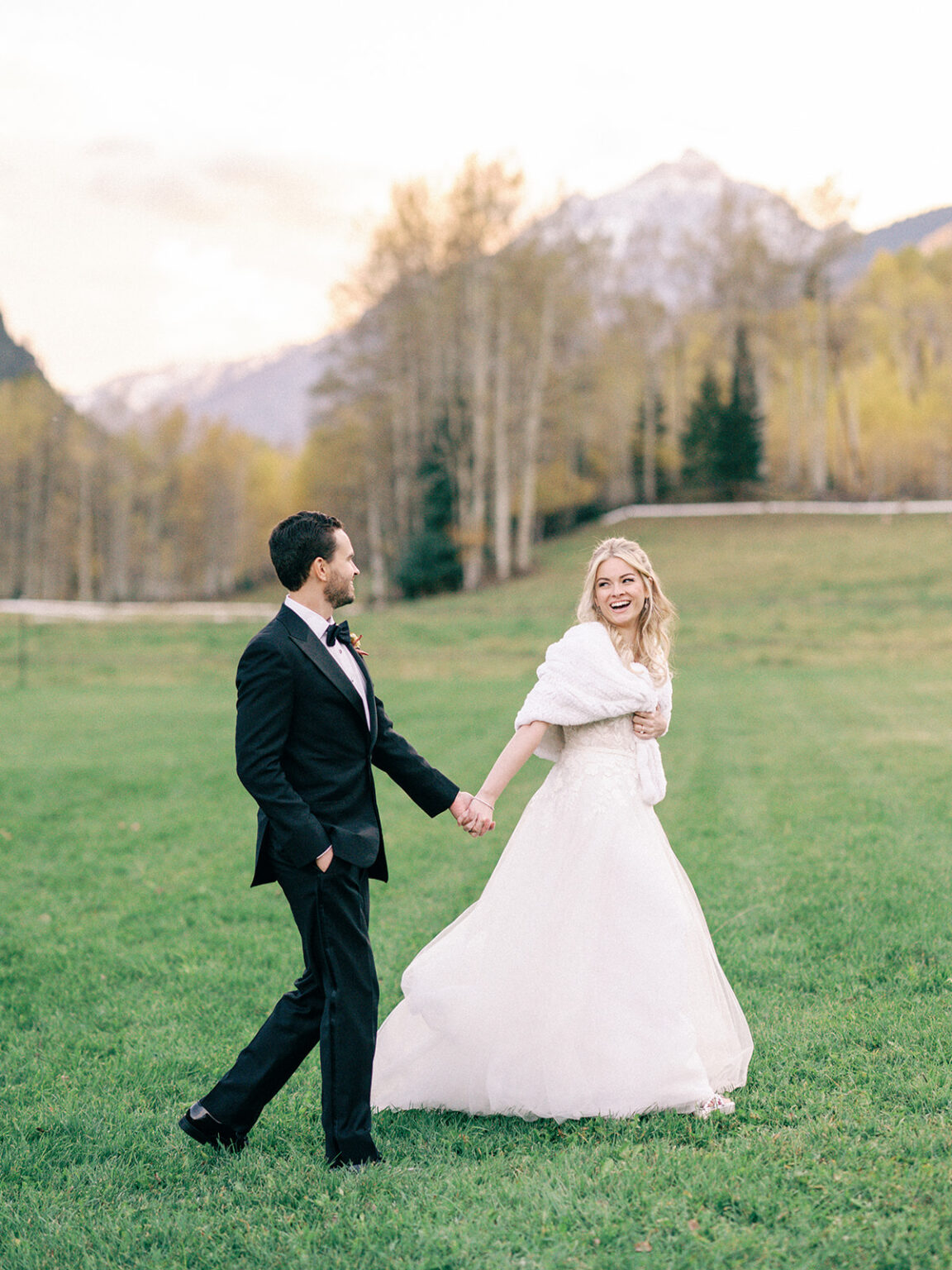 Colorful Fall Wedding in Aspen Colorado